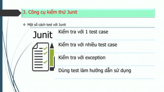 Kiểm Thử Junit | PPTX