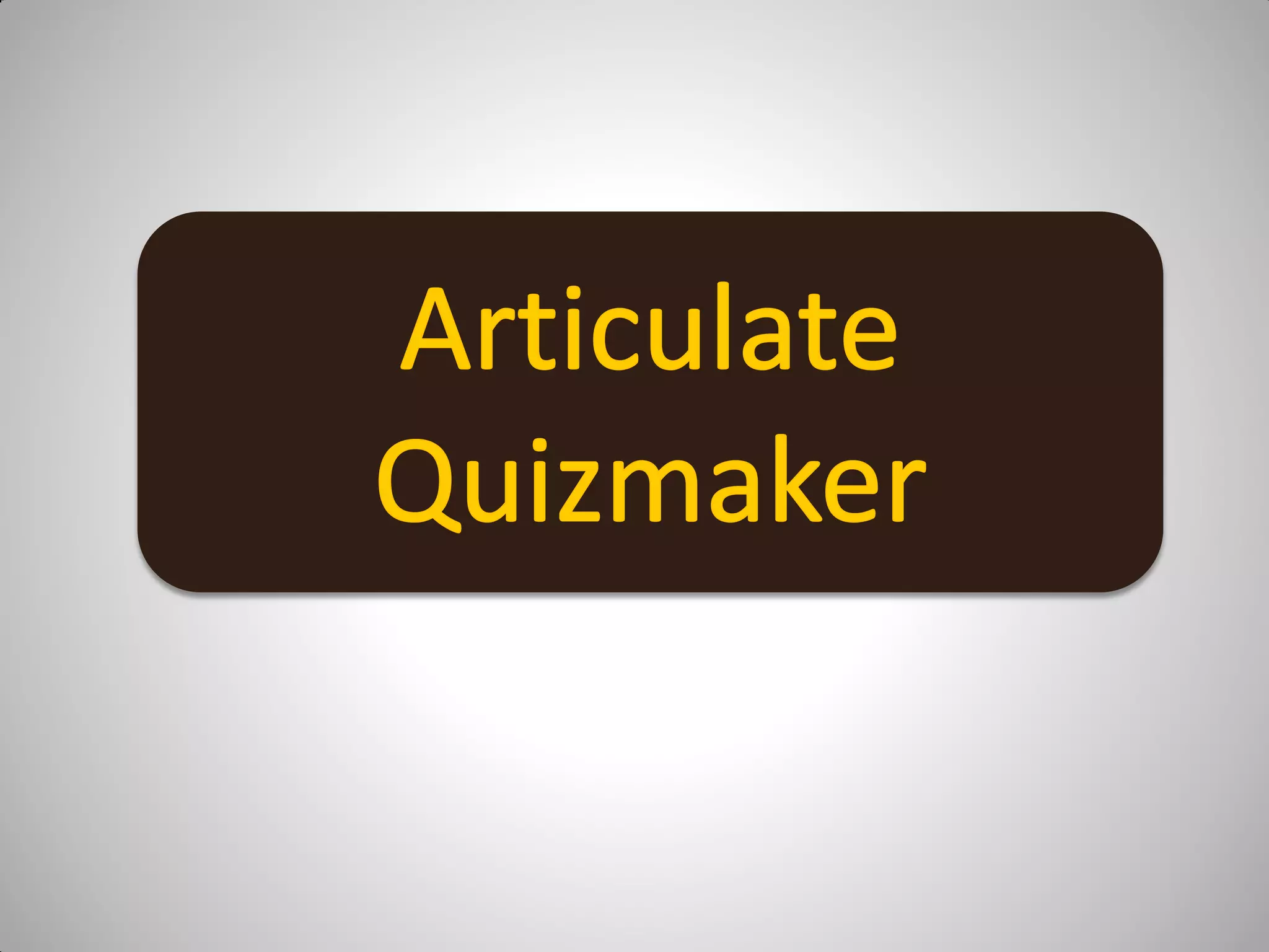 Interactive Lecture Using Articulate Presenter, Engage & Quizmaker | PDF