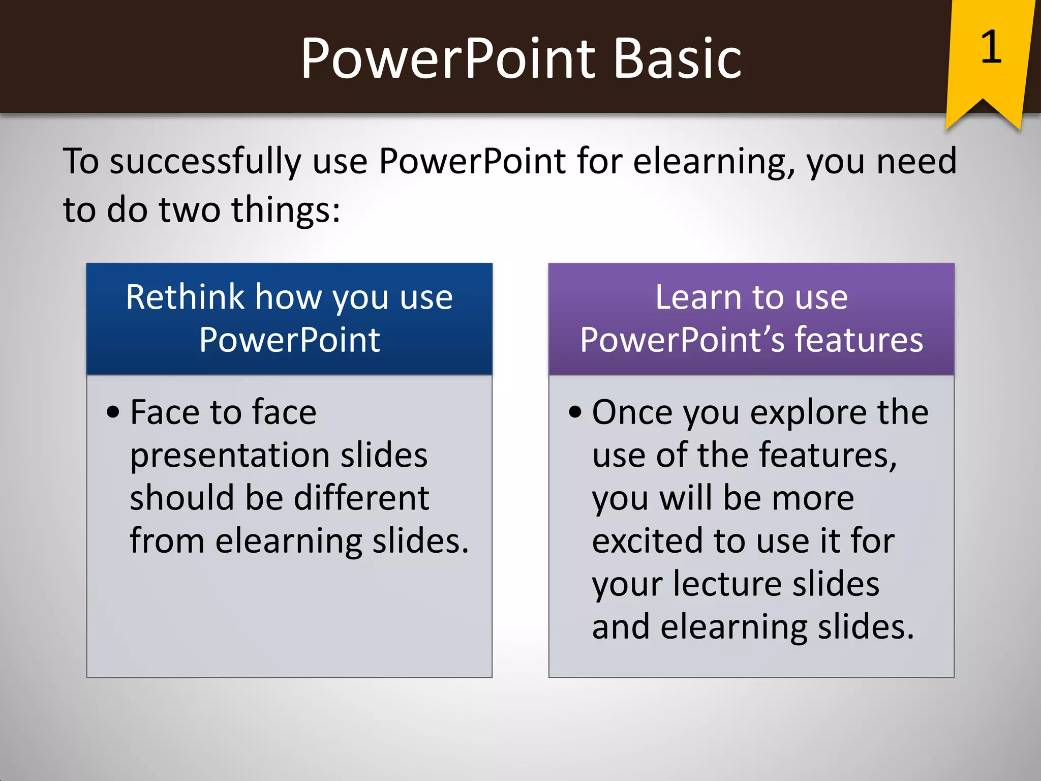 Creating an elearning presentation using Articulate Presenter | PDF
