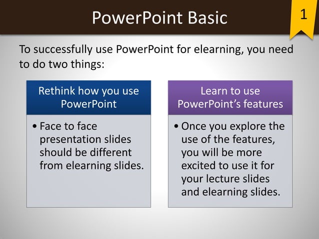 Creating an elearning presentation using Articulate Presenter | PDF