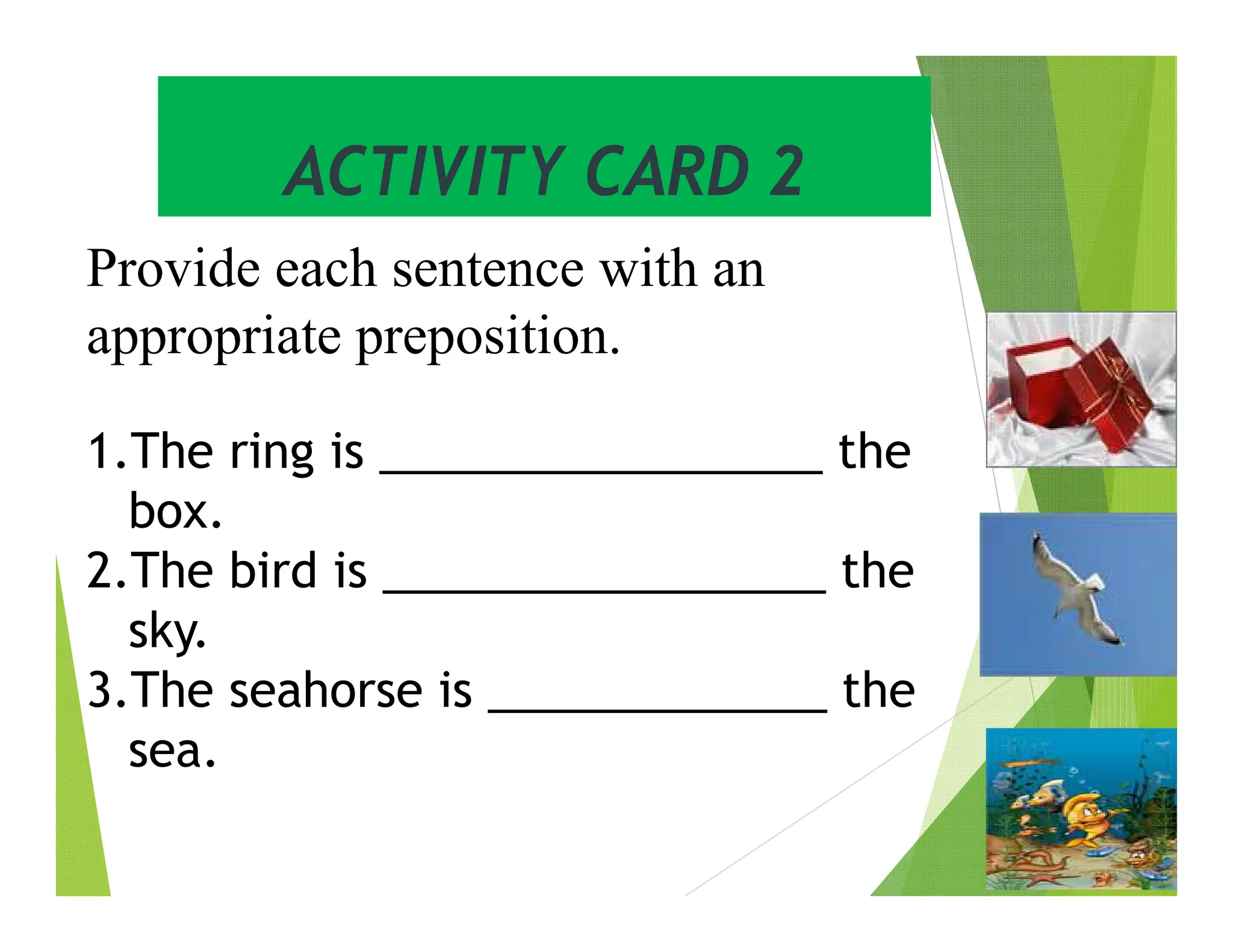 Preposition Basics A prepositions. I love preposit | PDF