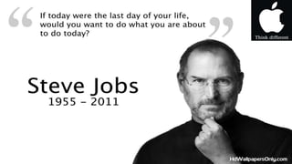 The great entrepreneur Steve Jobs | PPTX