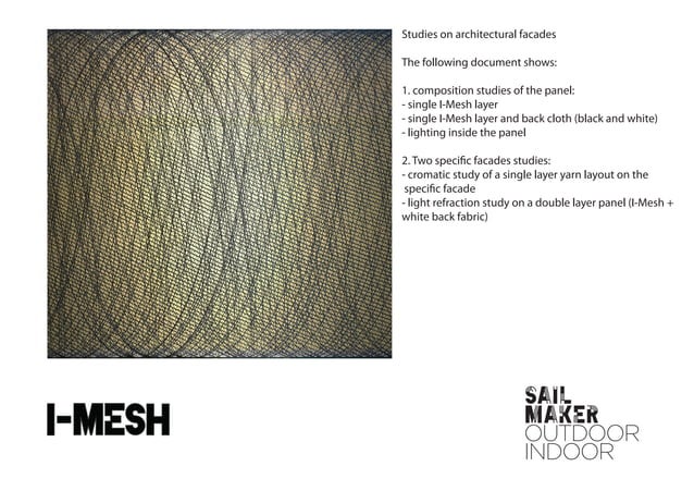 IMESH - example applications