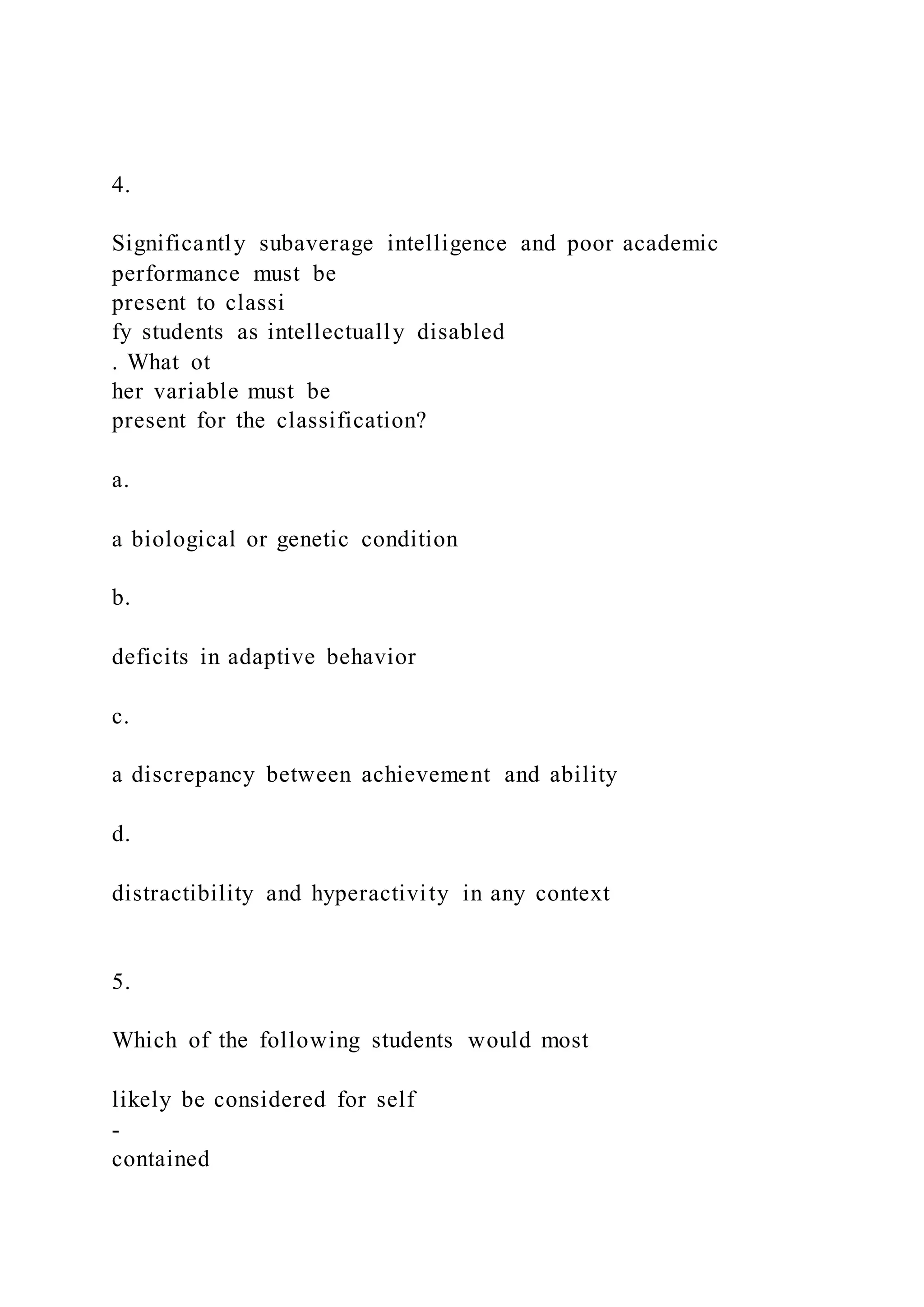 I- Multiple Choice Questions (10 points)Please underline the | DOCX