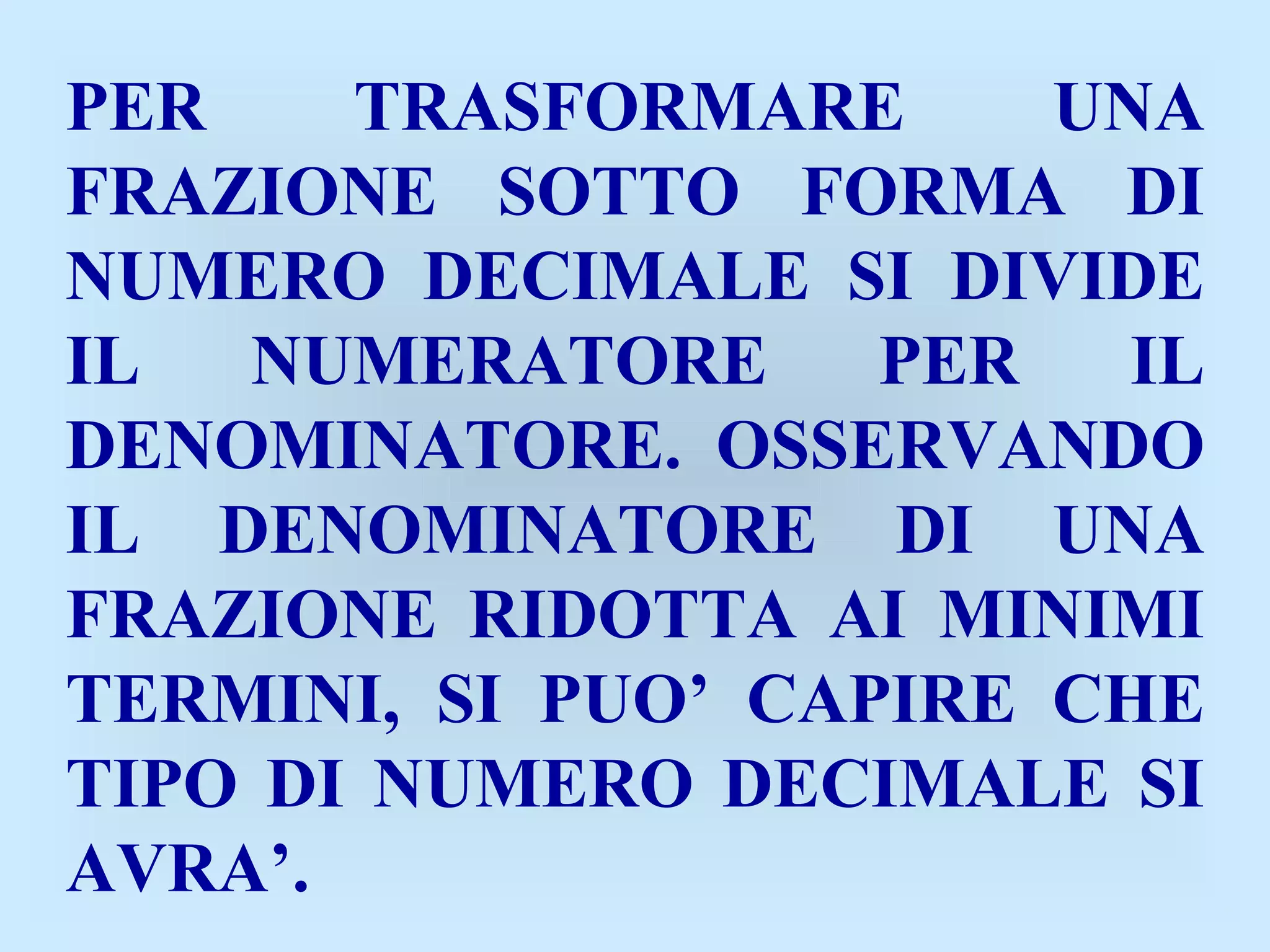 I Numeri Razionali Assoluti E I Numeri Periodici | PPT