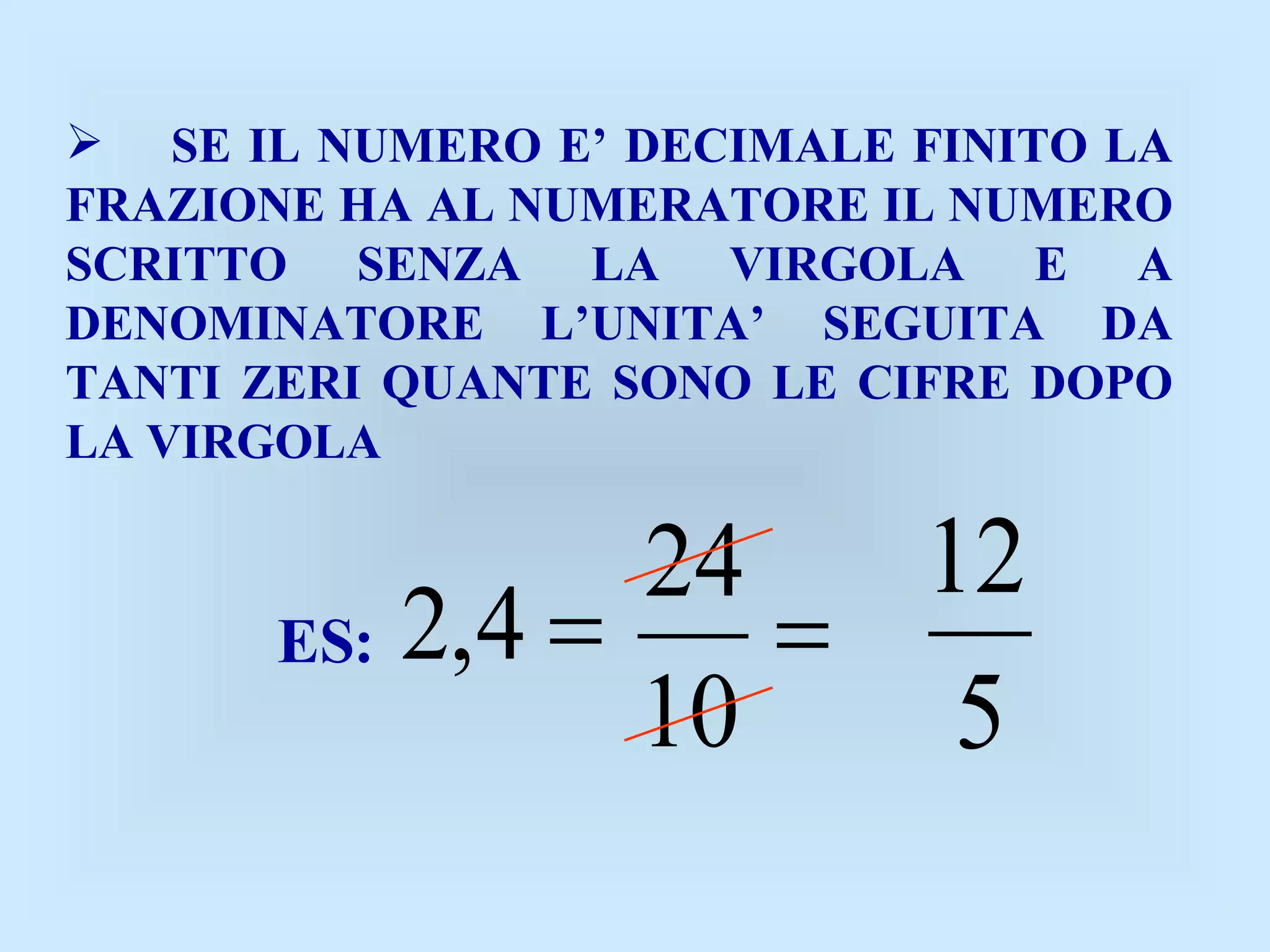 I Numeri Razionali Assoluti E I Numeri Periodici | PPT