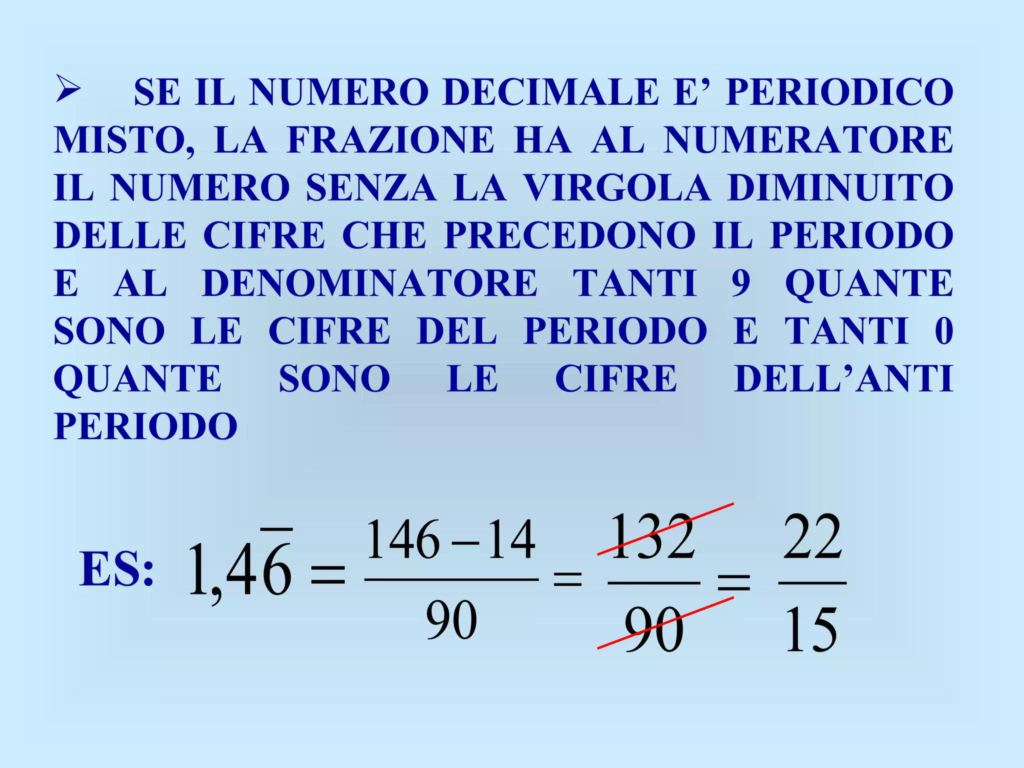 I Numeri Razionali Assoluti E I Numeri Periodici | PPT