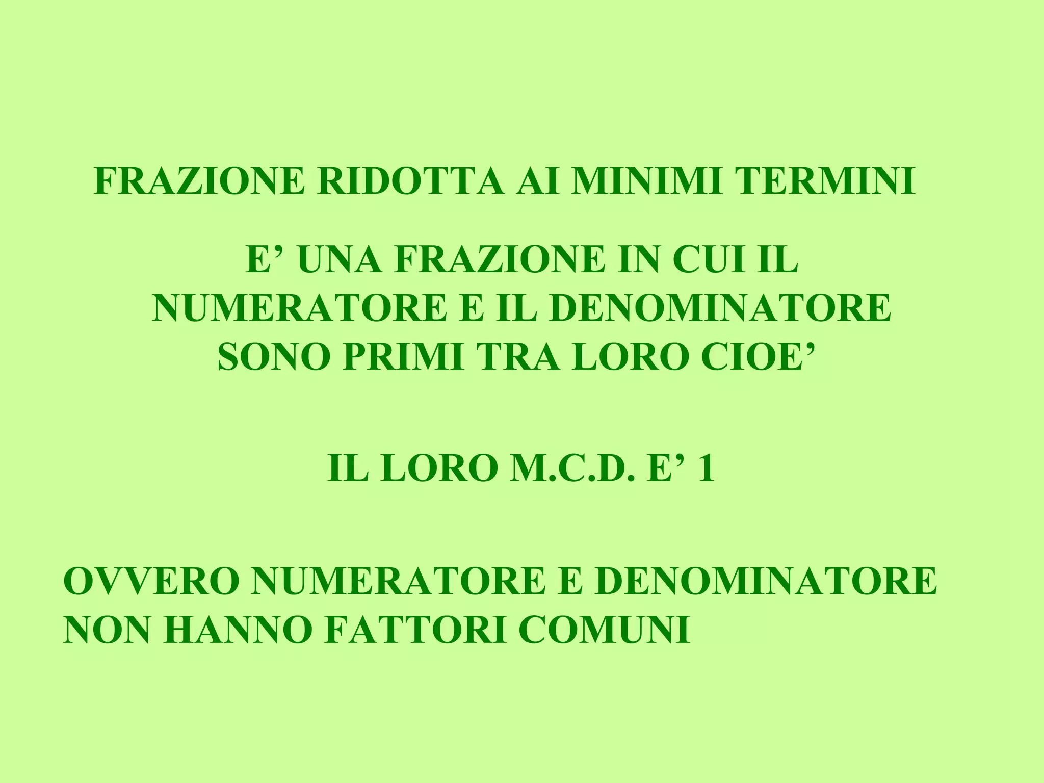 I Numeri Razionali Assoluti E I Numeri Periodici | PPT