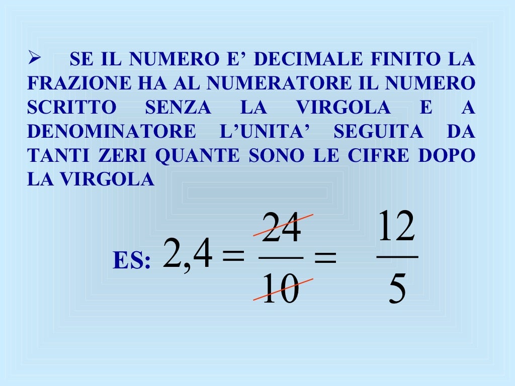 I Numeri Razionali Assoluti E I Numeri Periodici