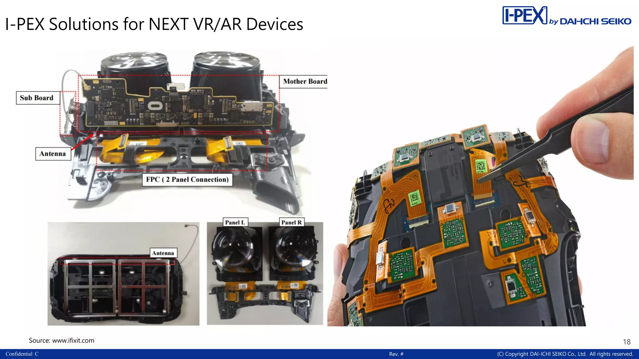I-PEX Connectors Total Solutions for AR/VR Devices | PDF | Computer ...