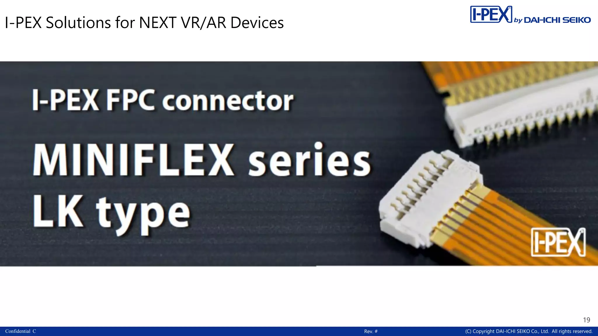 I-PEX Connectors Total Solutions for AR/VR Devices | PDF | Computer ...