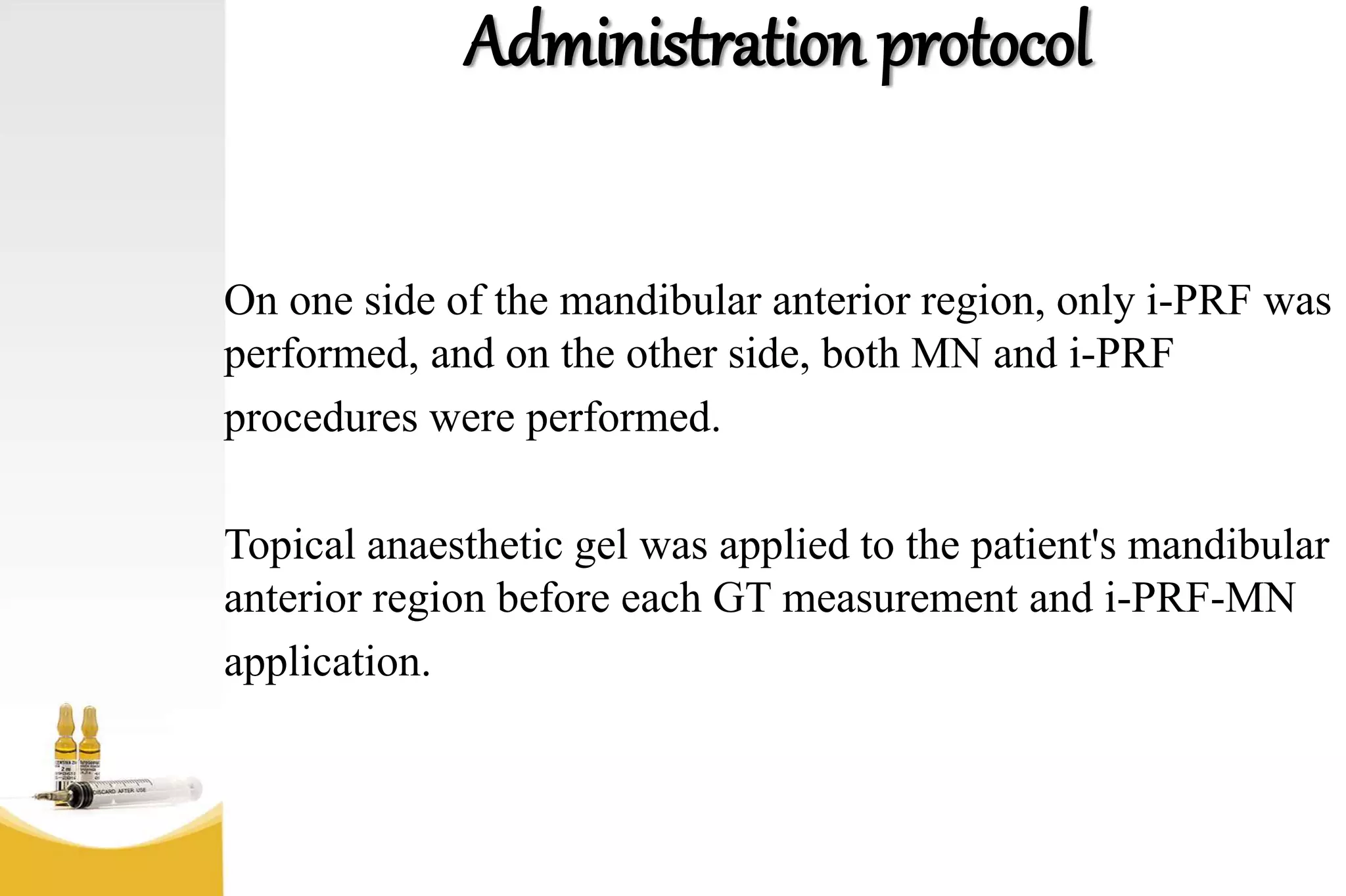i-prf &MN in gingival augmentation in thin phenotype | PPTX