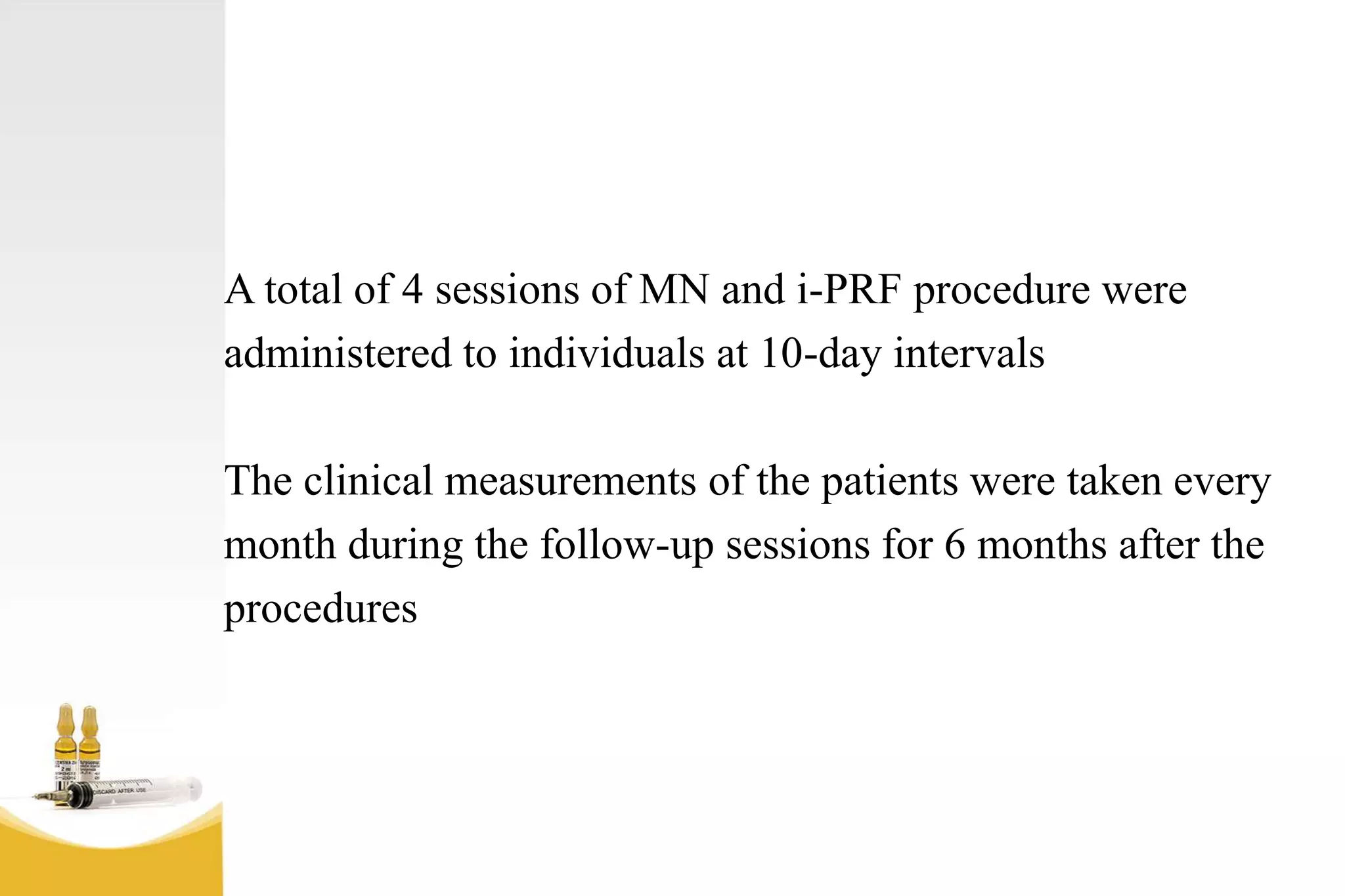 i-prf &MN in gingival augmentation in thin phenotype | PPTX