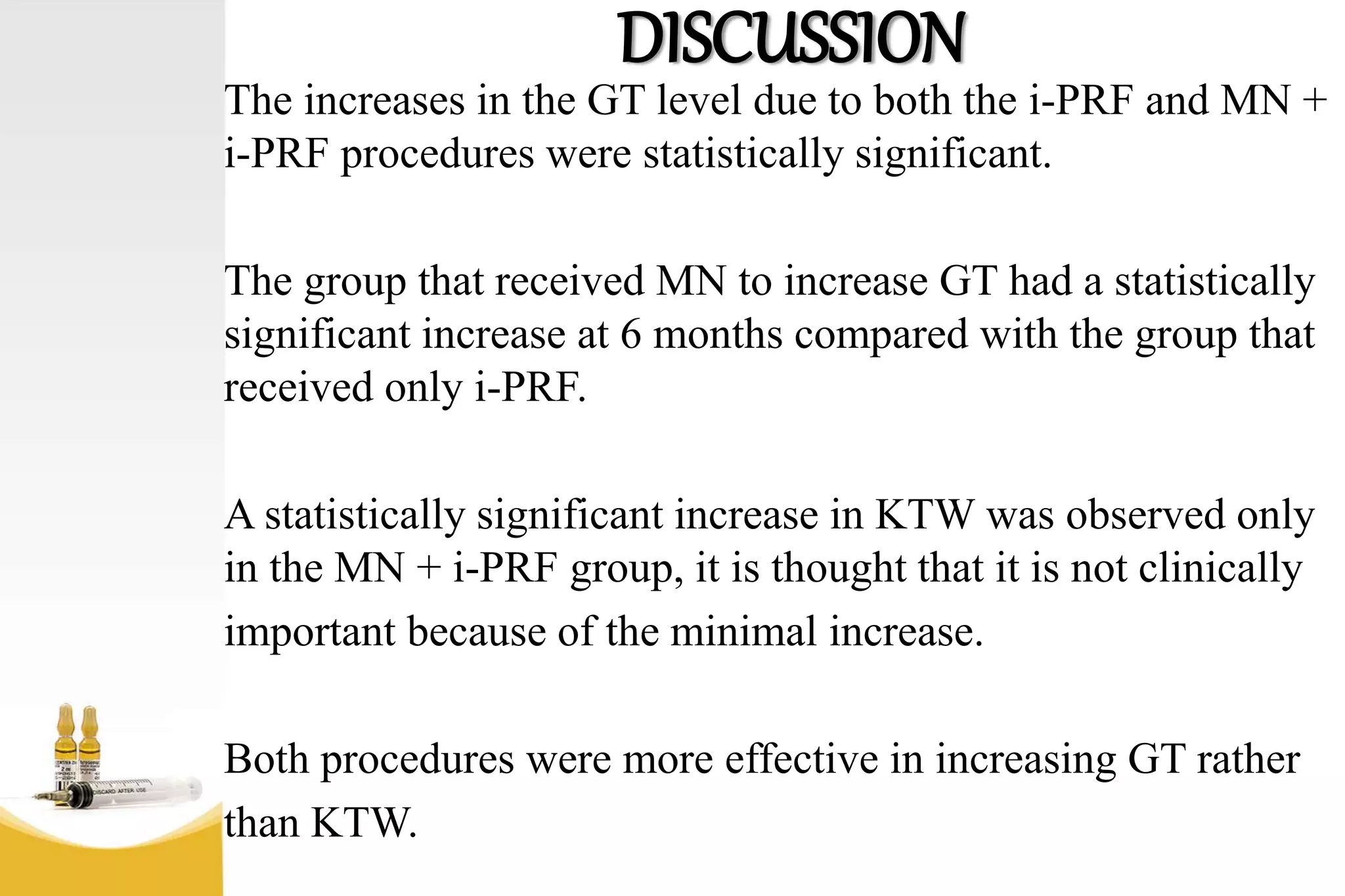 i-prf &MN in gingival augmentation in thin phenotype | PPTX