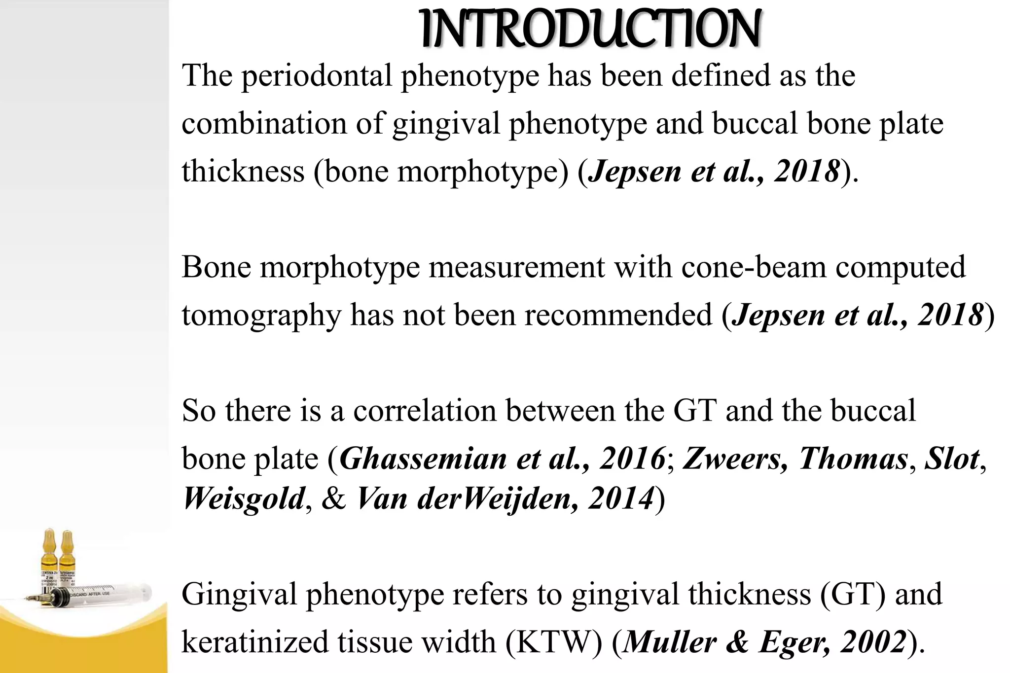 i-prf &MN in gingival augmentation in thin phenotype | PPTX