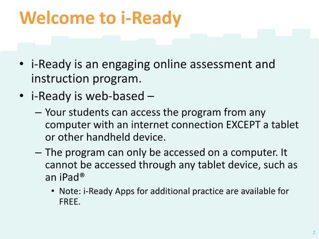 iReady Overview | PPTX
