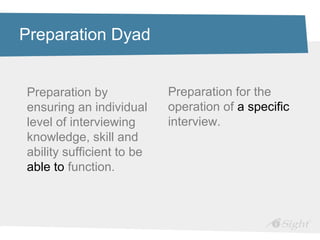 Class 1: Investigation Interview Preparation Recording | PPT
