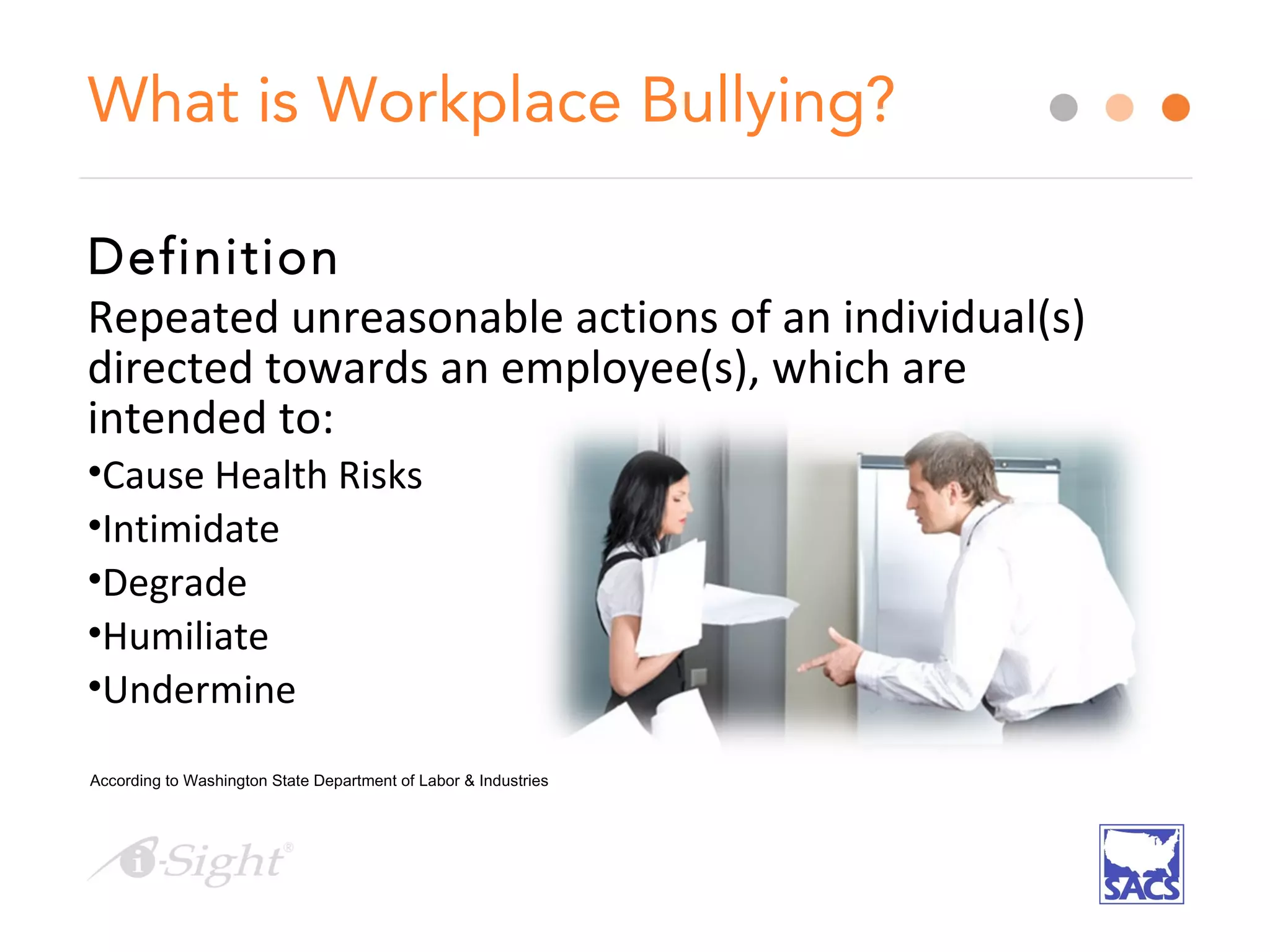 I sight tim-dimoff_investigating workplace bullying ppt | PPT