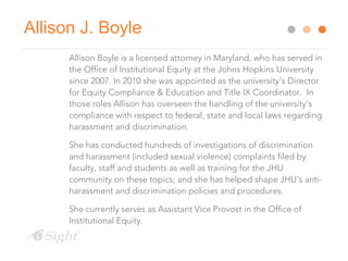 Title IX Investigations: Best Practices for Investigators | PPT