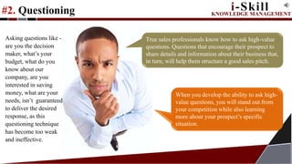 Sell Like a Pro - 7 essential skills used by smart sales people | PPTX