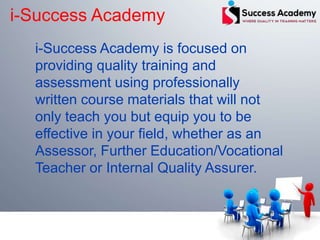 i-Success Academy | PPT