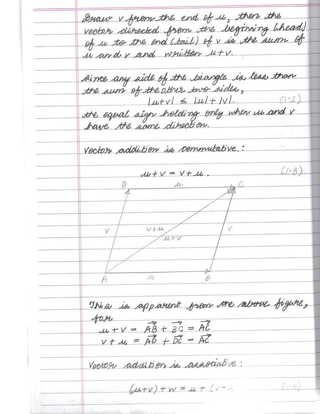 Vector Addition | PDF