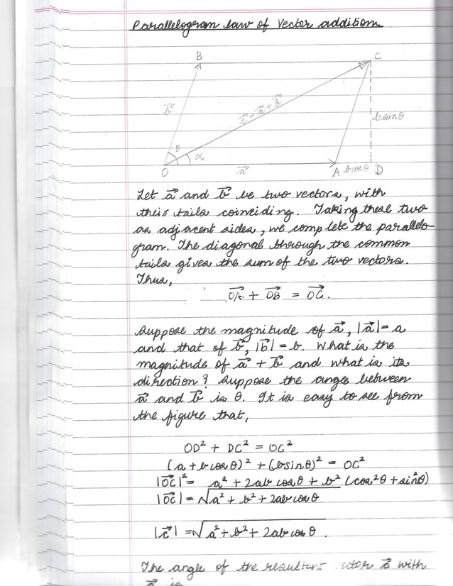 Vector Addition | PDF