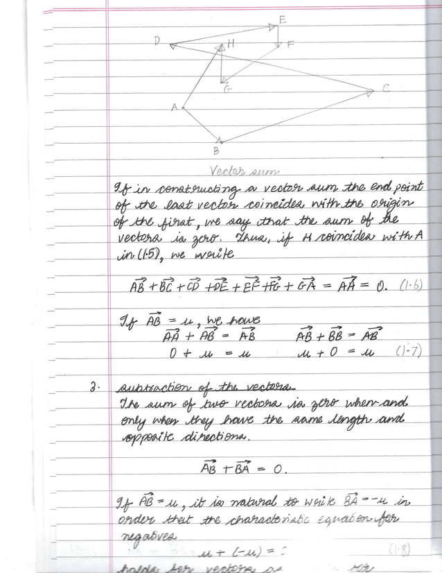 Vector Addition | PDF