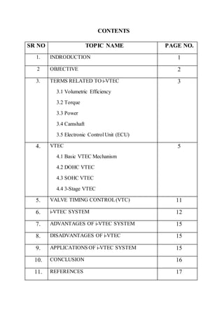 I vtec report | DOCX