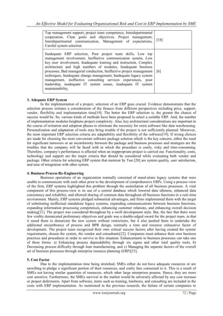An Effective Model for Evaluating Organizational Risk and Cost in ERP ...