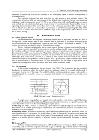 A Combined Model for Image Inpainting | PDF | Photo Editing Software ...