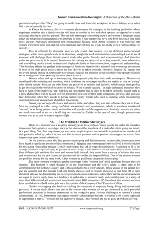 Gender Communication Stereotypes: A Depiction of the Mass Media | PDF