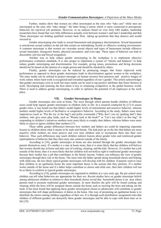 Gender Communication Stereotypes: A Depiction of the Mass Media | PDF