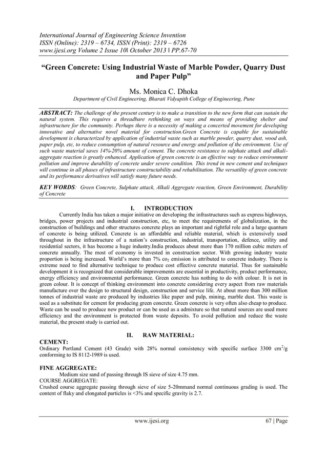International Journal of Engineering and Science Invention (IJESI) | PDF