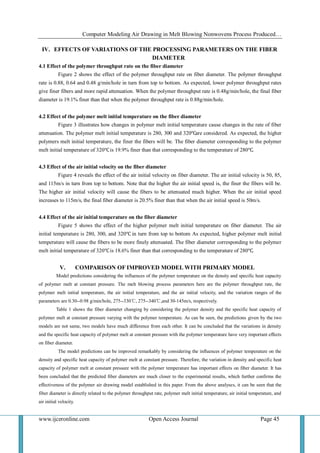 Computer Modeling Air Drawing in Melt Blowing Nonwovens Process ...