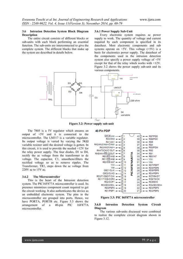 A Microcontroller Based Intrusion Detection System | PDF