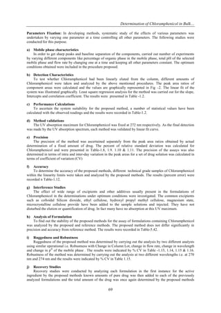 Determination of Chloramphenicol in Bulk Drug and Pharmaceutical Dosage Forms by HPLC | PDF ...