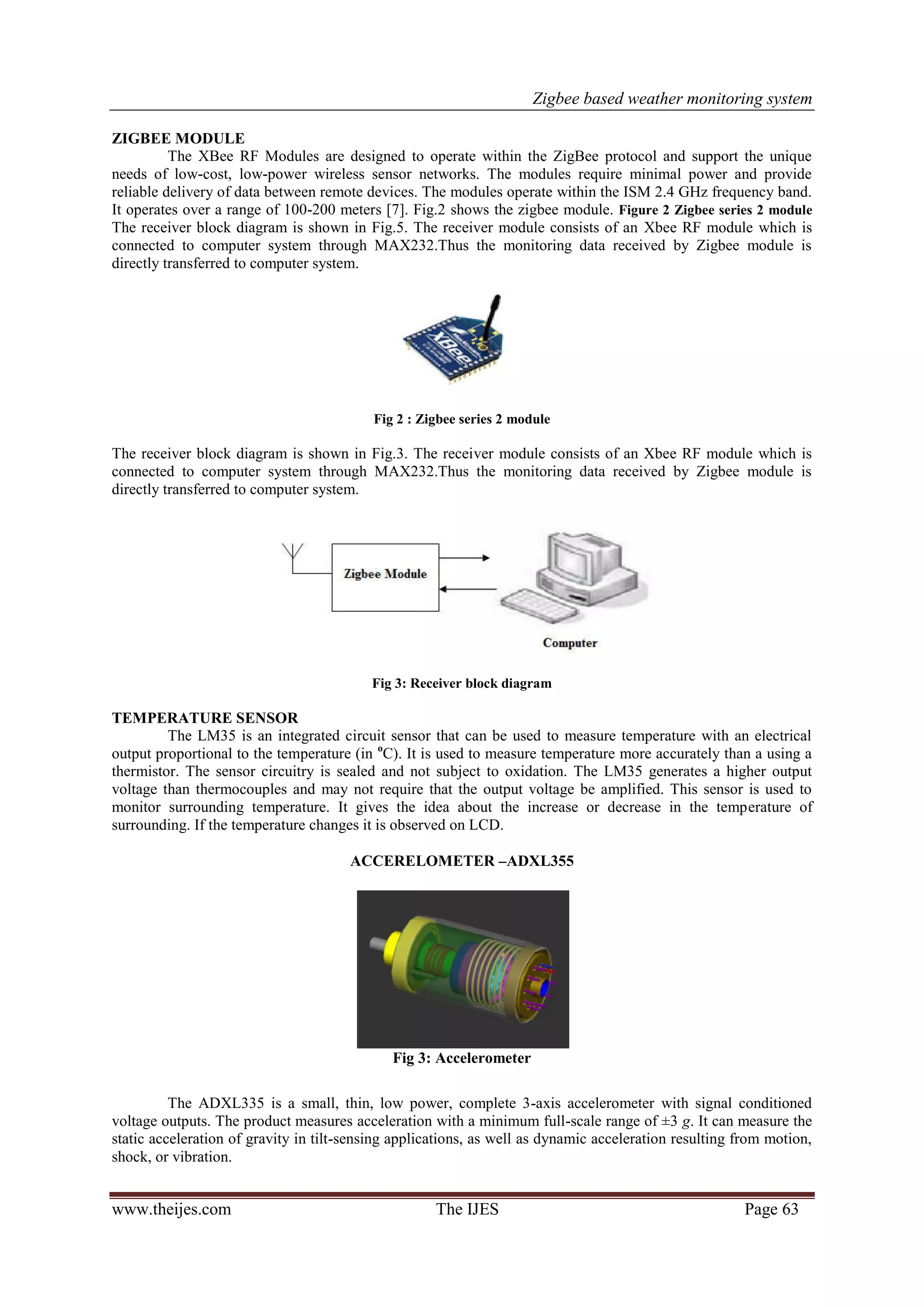 Zigbee based weather monitoring system | PDF