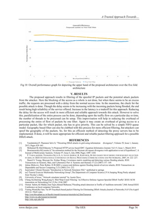 A Trusted Approach Towards DDos Attack | PDF | Computer Networking | Computing