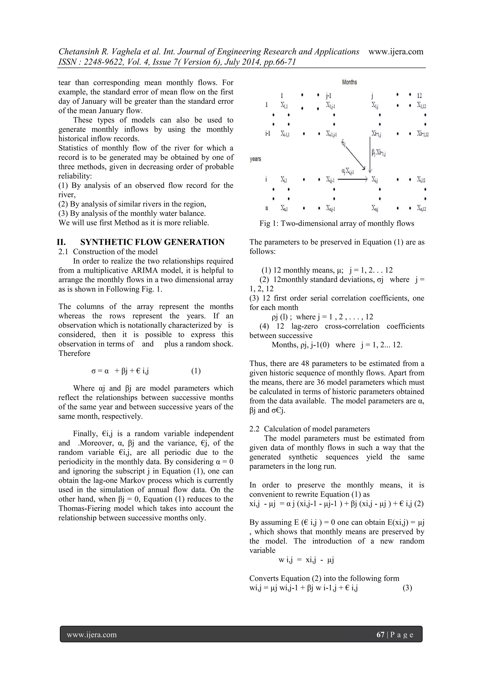 Synthetic Flow Generation | PDF