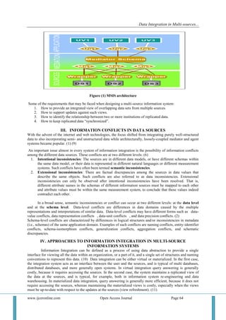 Data Integration in Multi-sources Information Systems | PDF