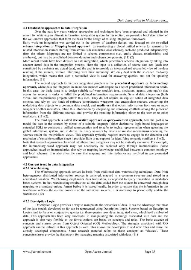 Data Integration in Multi-sources Information Systems | PDF | Databases | Computer Software and ...