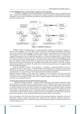Data Integration in Multi-sources Information Systems | PDF | Databases | Computer Software and ...