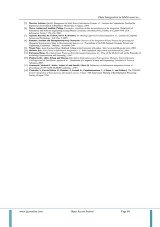 Data Integration in Multi-sources Information Systems | PDF