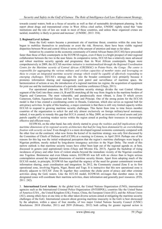 Security and Safety in the Gulf of Guinea: The Role of Intelligence-Led ...