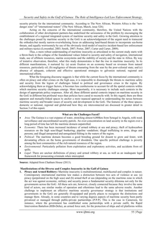 Security and Safety in the Gulf of Guinea: The Role of Intelligence-Led ...