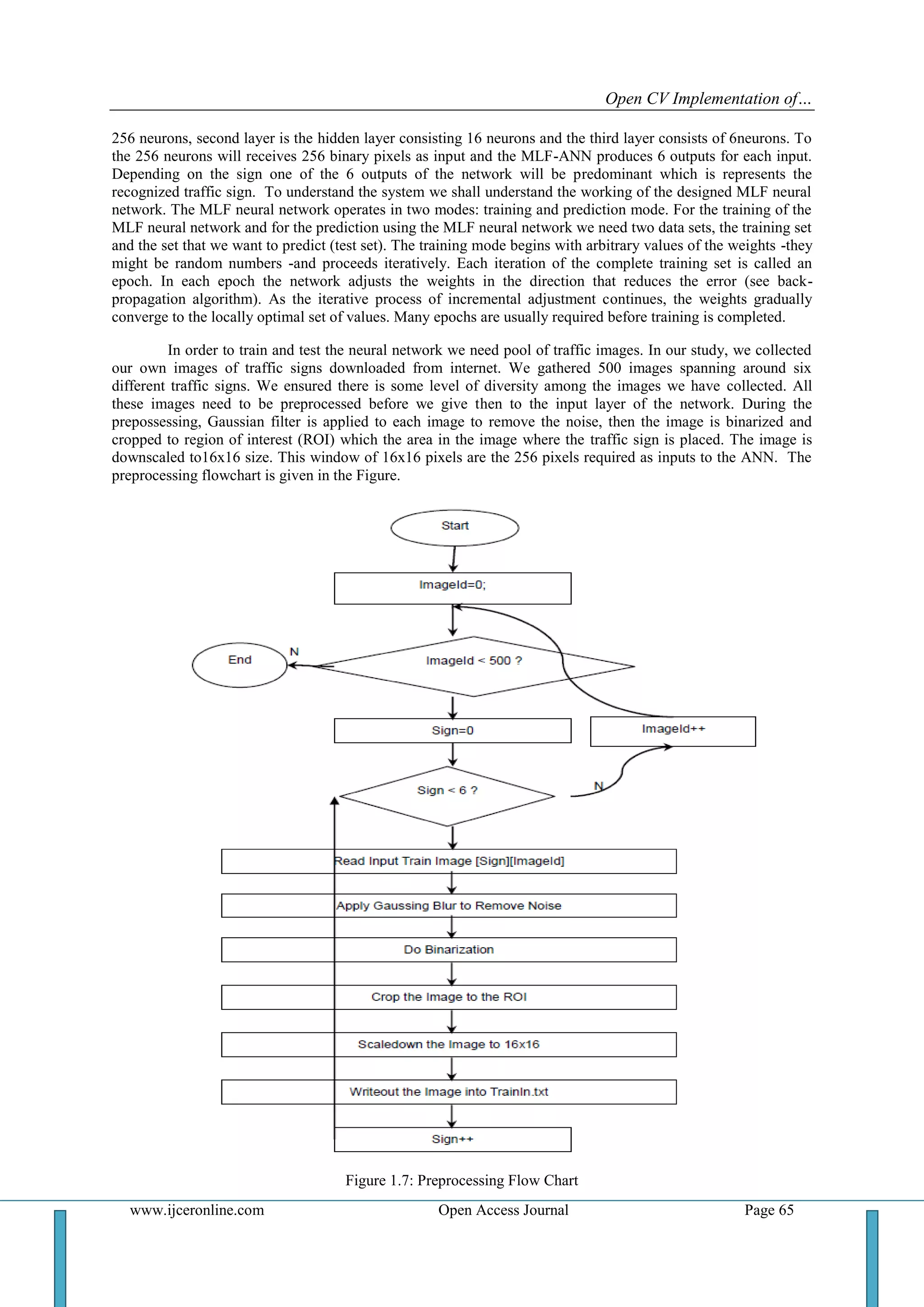 Open CV Implementation of Object Recognition Using Artificial Neural Networks | PDF