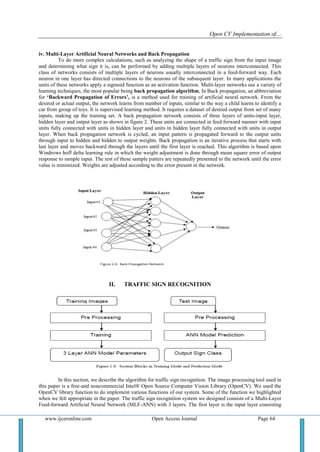 Open CV Implementation of Object Recognition Using Artificial Neural Networks | PDF