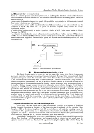 Scada Based Online Circuit Breaker Monitoring System | PDF