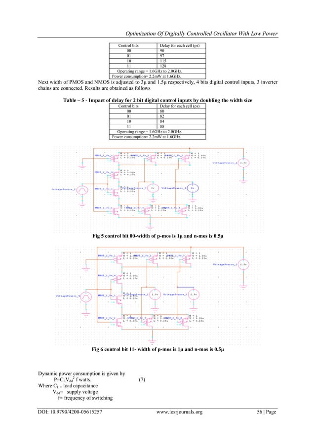 Optimization of Digitally Controlled Oscillator with Low Power | PDF
